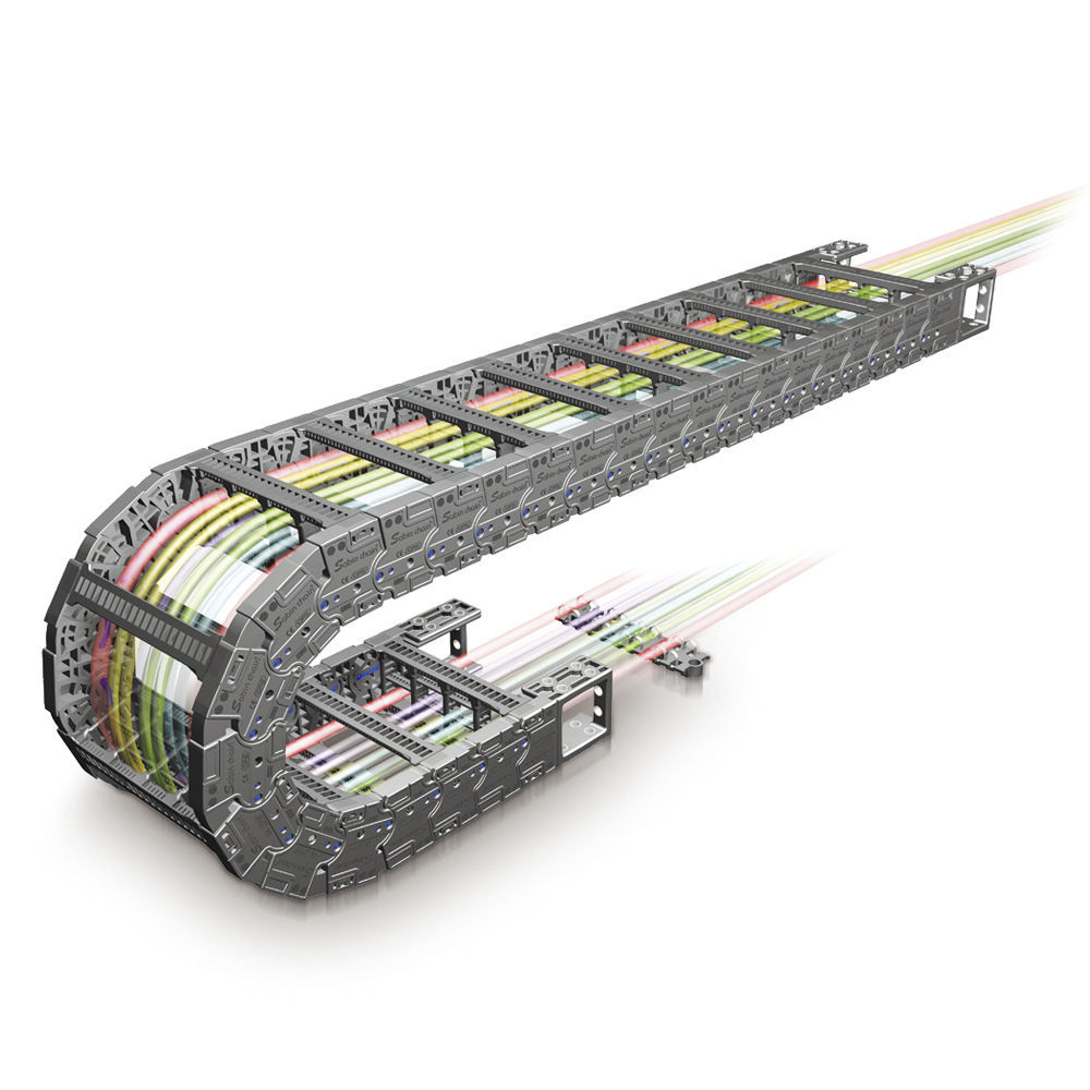 Low-noise cable chain - nsb 075N - CPS - Cable Protection Systems