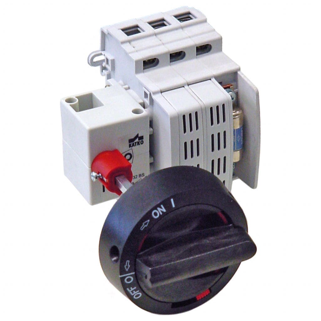 Rotary disconnect switch - KVKE 332 L180AD11TLK10 SS - KATKO - low ...