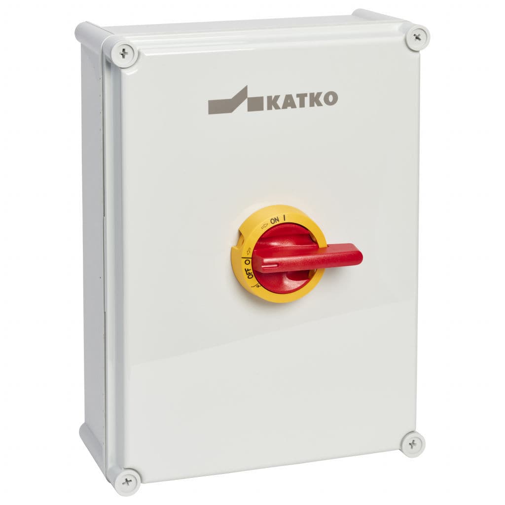 Low-voltage disconnect switch - KEM 4150L YR MF11UL - KATKO - 4-pole ...