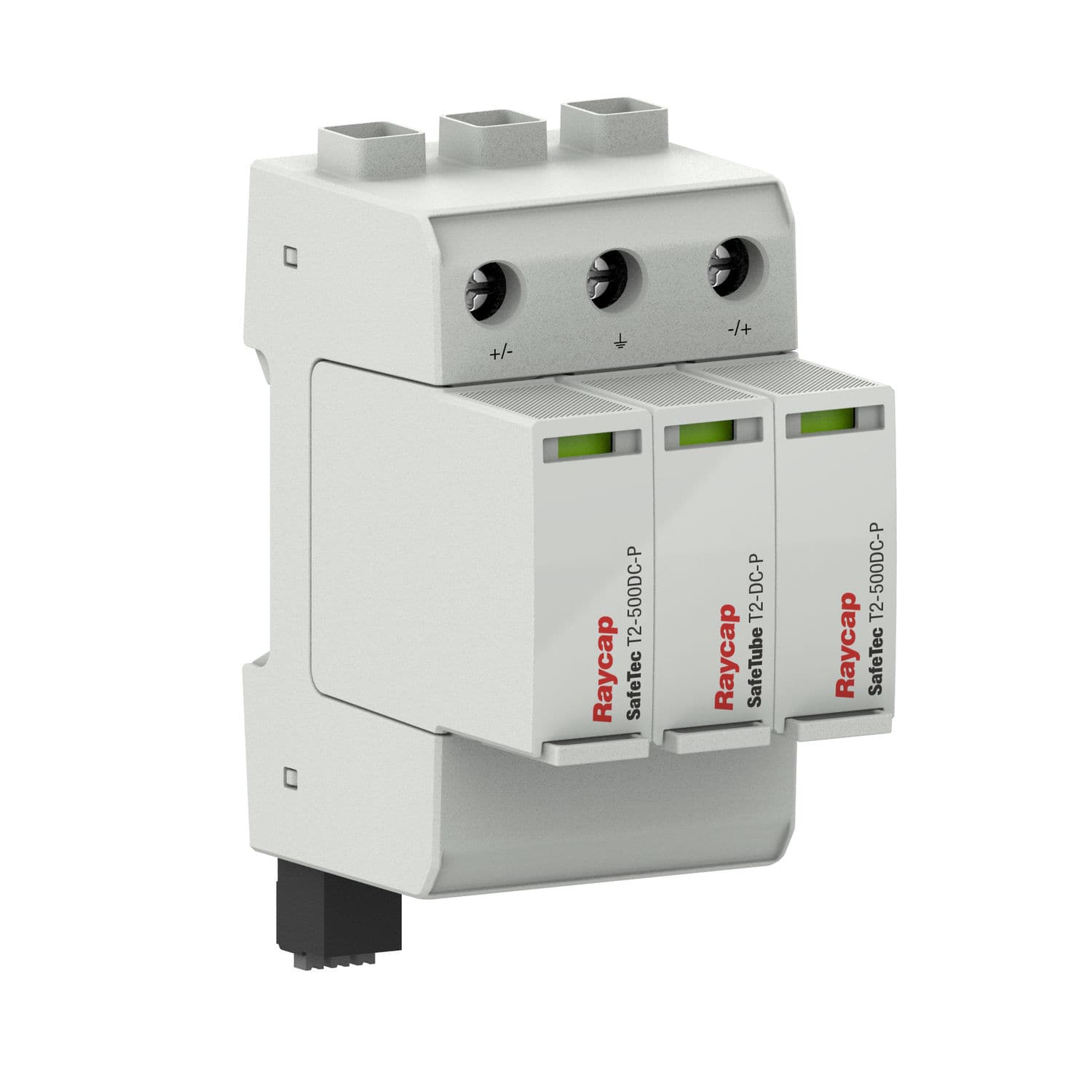 Type 2 surge protector - SafeTec T2 1000DC - Raycap - type 4CA / for ...