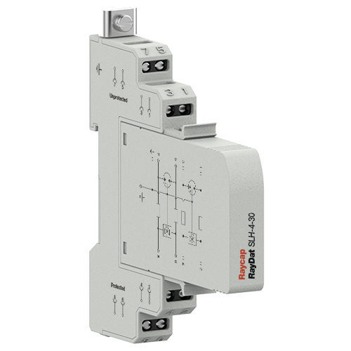 Modular surge protector - RayDat SLH-2 / SLH-4 - Raycap - 3-pole / gas ...