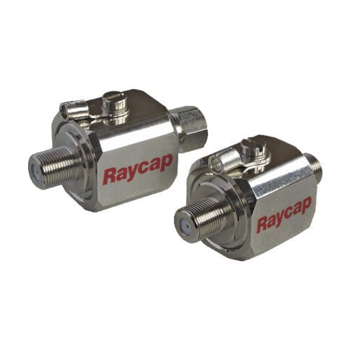 RF coaxial cable surge protector - RayDat CP F75 - Raycap - coaxial ...