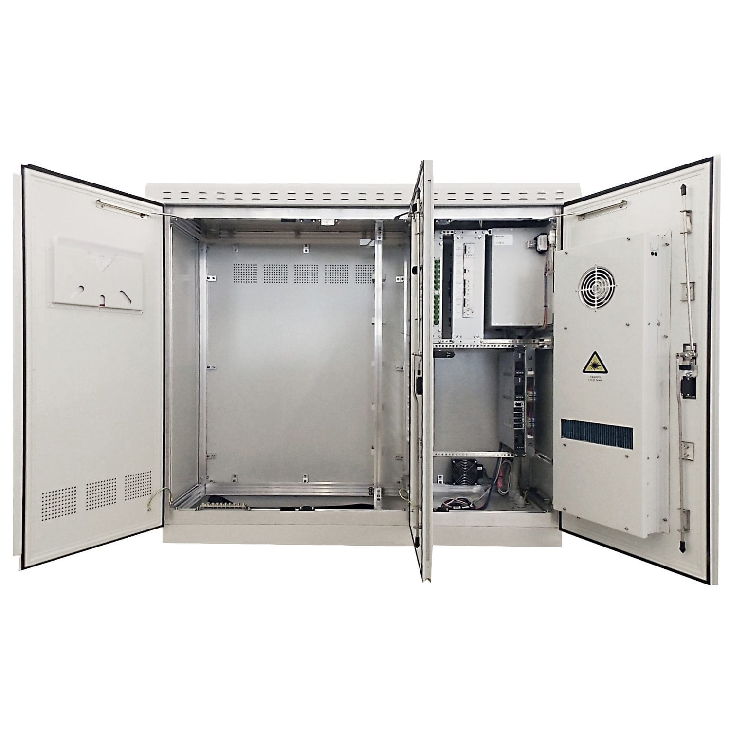 Wall-mount network cabinet - RCAB-OD-9367 - Raycap - outdoor / IK10