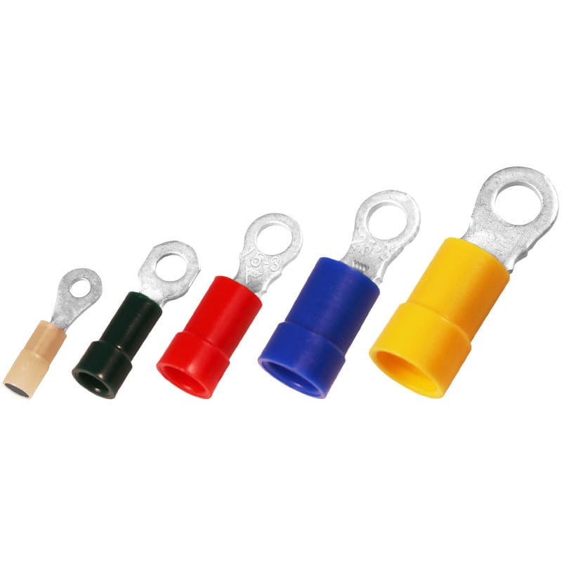 Ring solderless terminal - A0522R - Elpress - tubular / insulated / copper