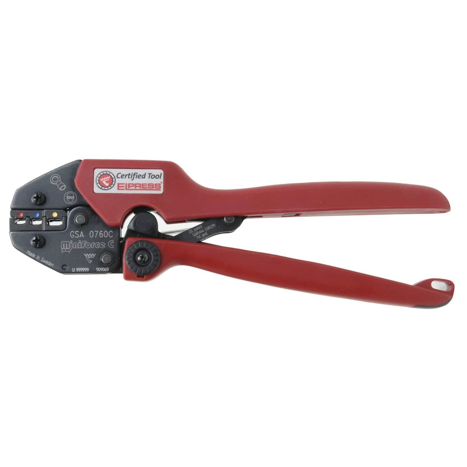 Hand crimping tool - GSA0760C - Elpress - for connectors