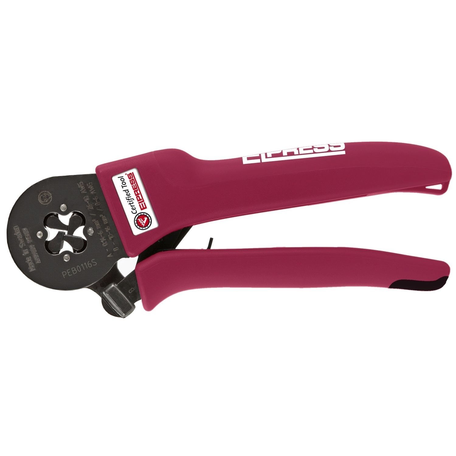 Hand crimping tool - PEB0116S - Elpress - for connectors