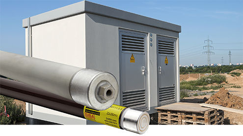 Transformer fuse-link - VT series - SIBA - cylindrical / high-voltage