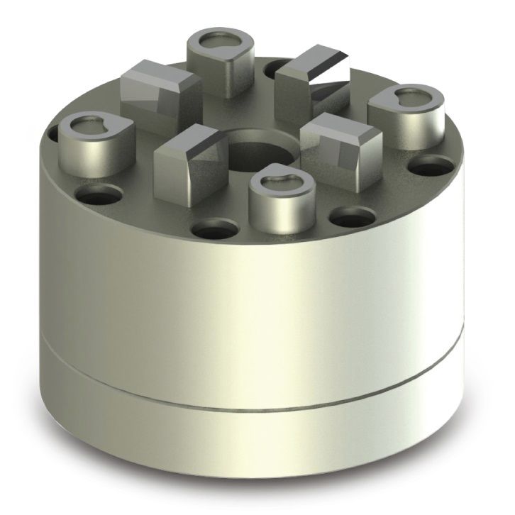 4-jaw workpiece clamping chuck - RH-3M0039 - RAPID HOLDING SYSTEMS