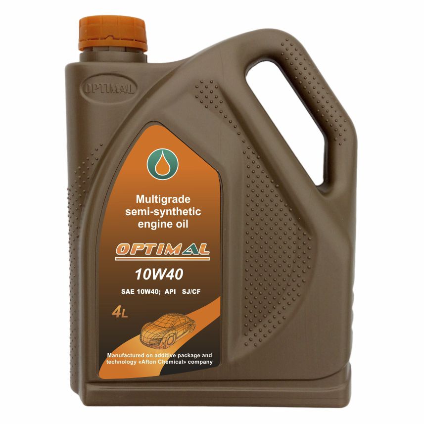 Engine oil - Optimal Oil - lubricating / semi-synthetic / for automobiles