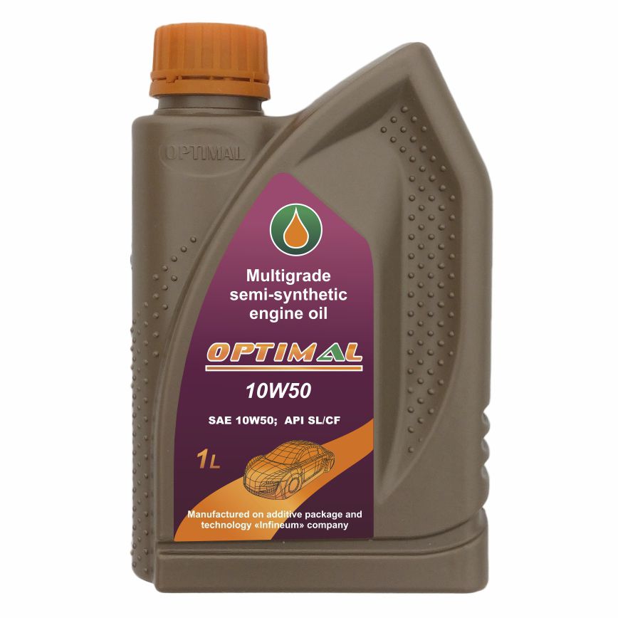 Engine oil - Optimal Oil - lubricating / semi-synthetic / for automobiles