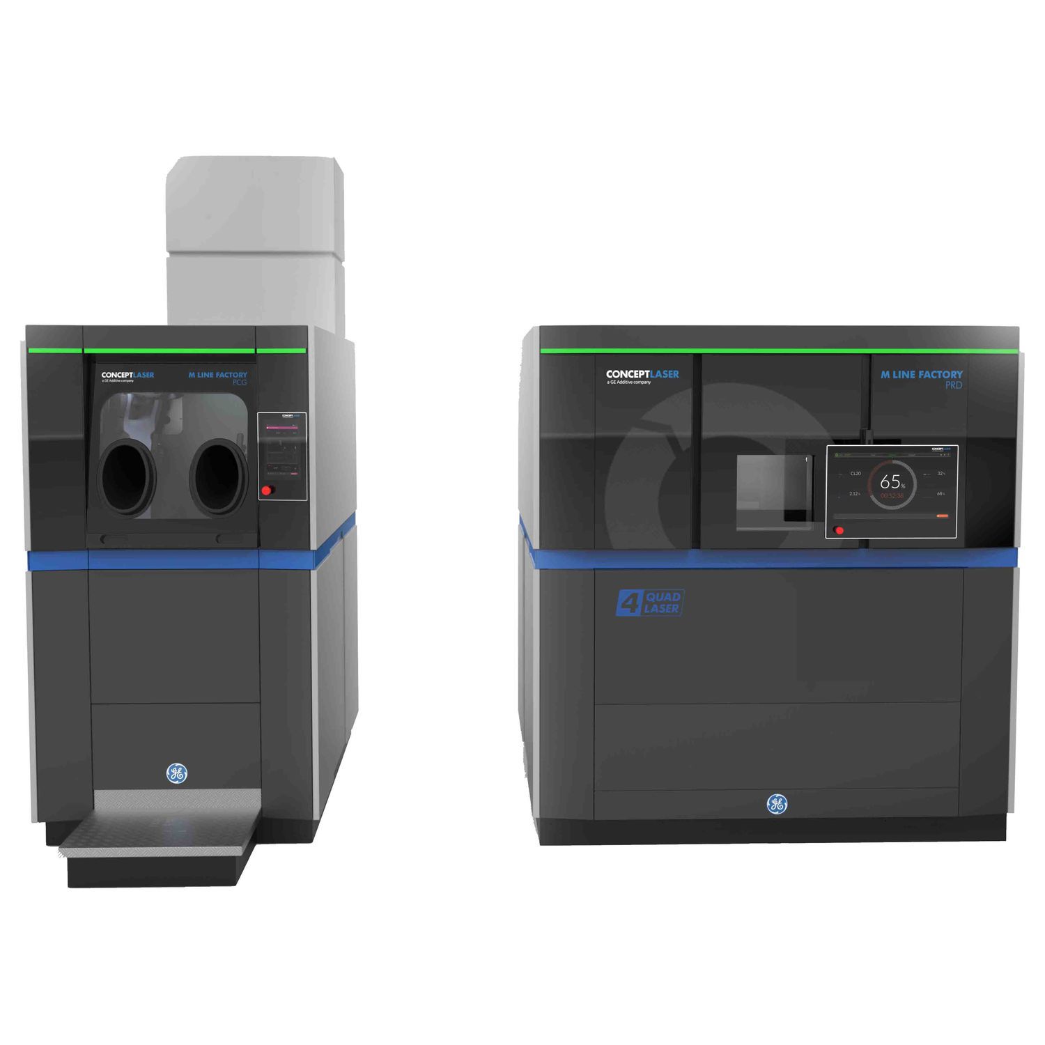 Metal additive manufacturing machine - M Line Factory - GE Additive ...