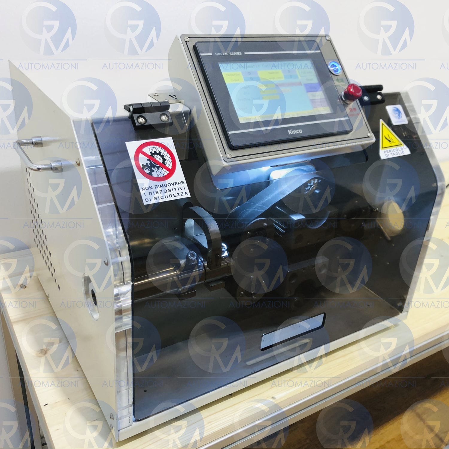 Corrugated tube cutting machine - GMT 30 - GM AUTOMAZIONI - blade / for ...
