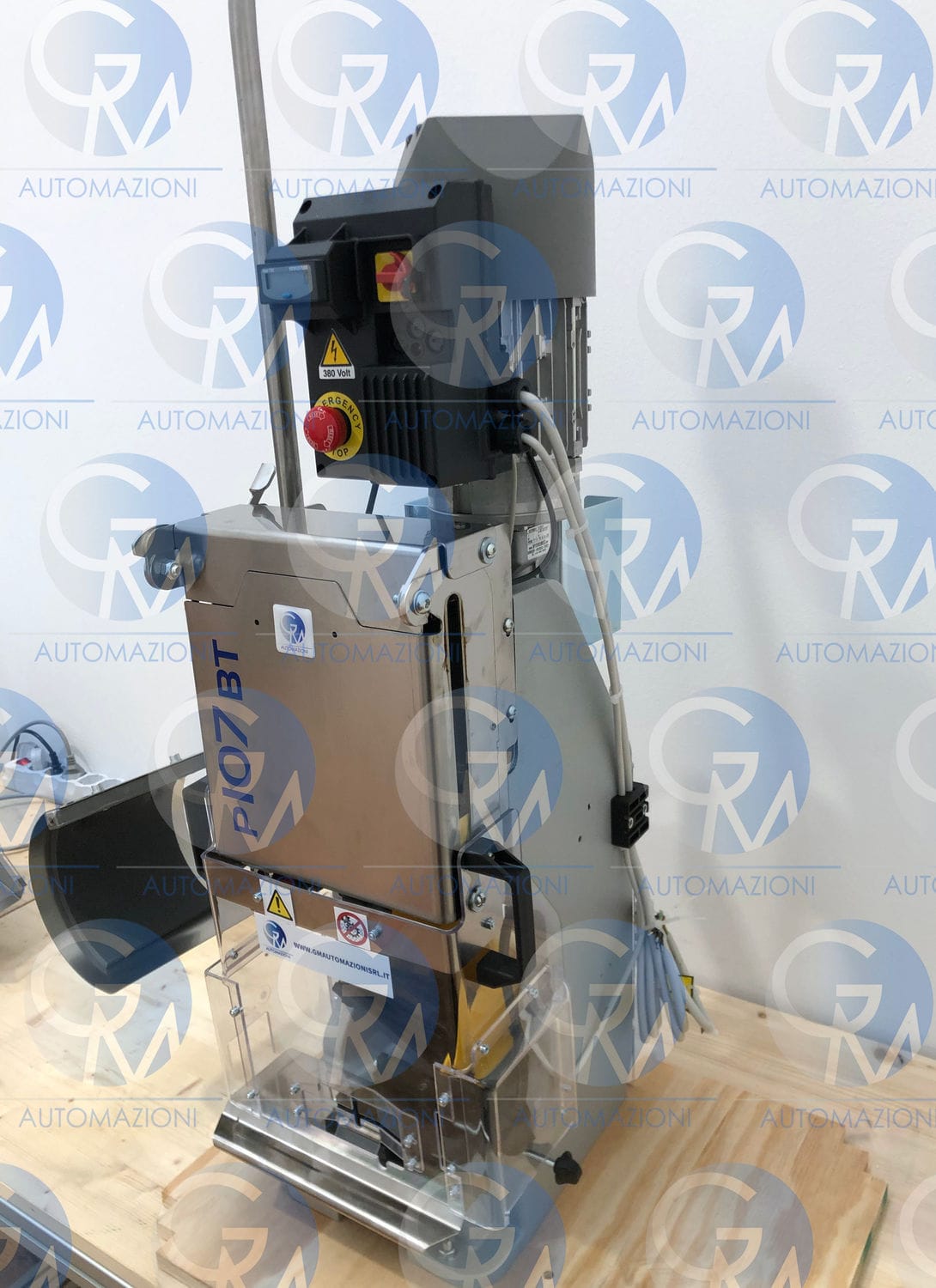 Crimping press - P107 BT - GM AUTOMAZIONI - motorized / automatic ...
