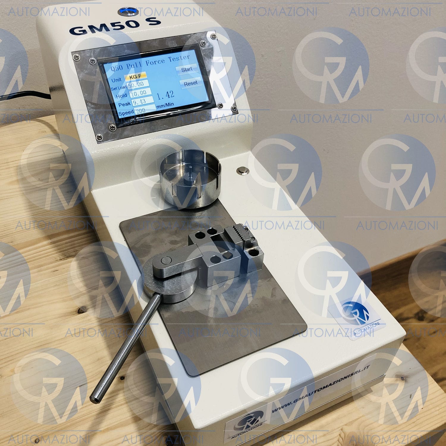 Mechanical dynamometer - GM50 S - GM AUTOMAZIONI - with LCD display