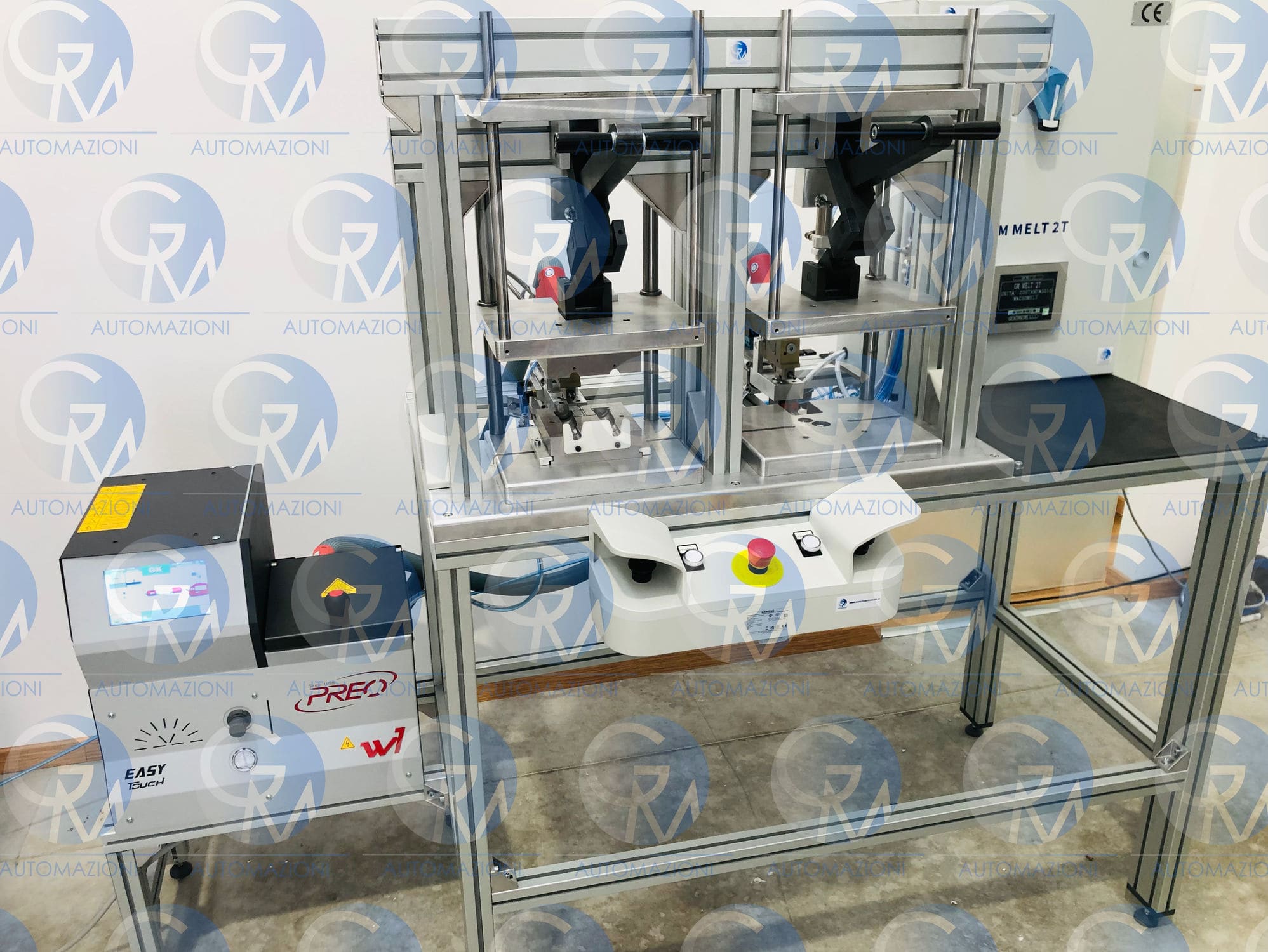 Molding press - MELT 2T - GM AUTOMAZIONI - manual / pneumatic / for ...