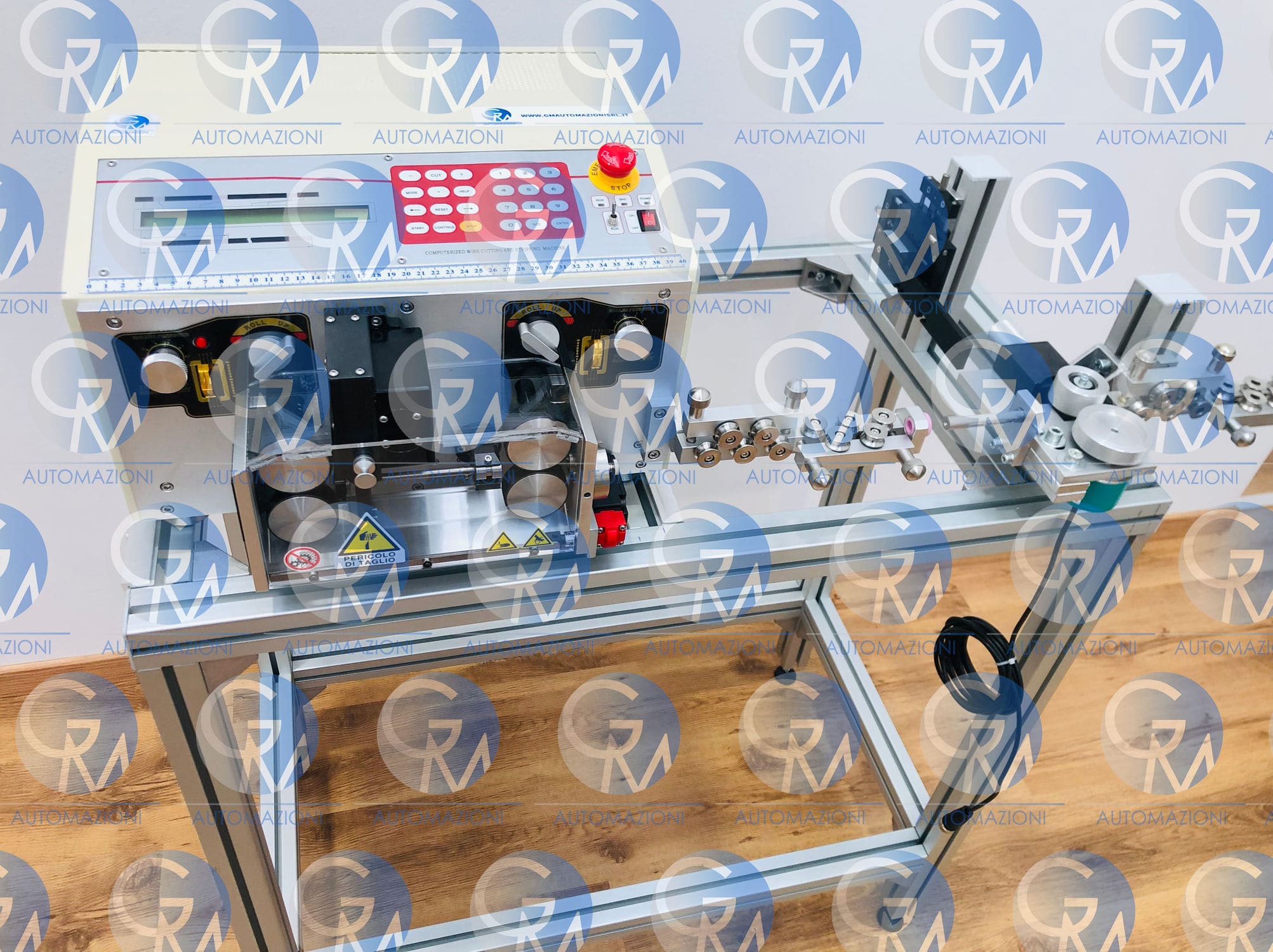 Inkjet marking machine - GM AUTOMAZIONI - metal / benchtop / for wire