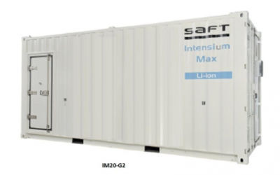 Li-ion energy storage system - Intensium® Max - SAFT - containerized ...