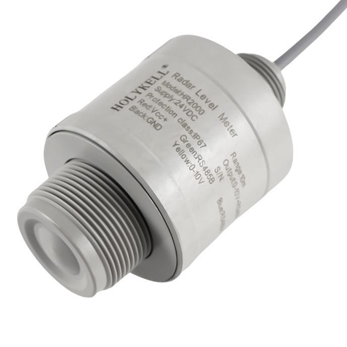 Radar level transmitter - HR2000 - Holykell - for oil / for water / for ...