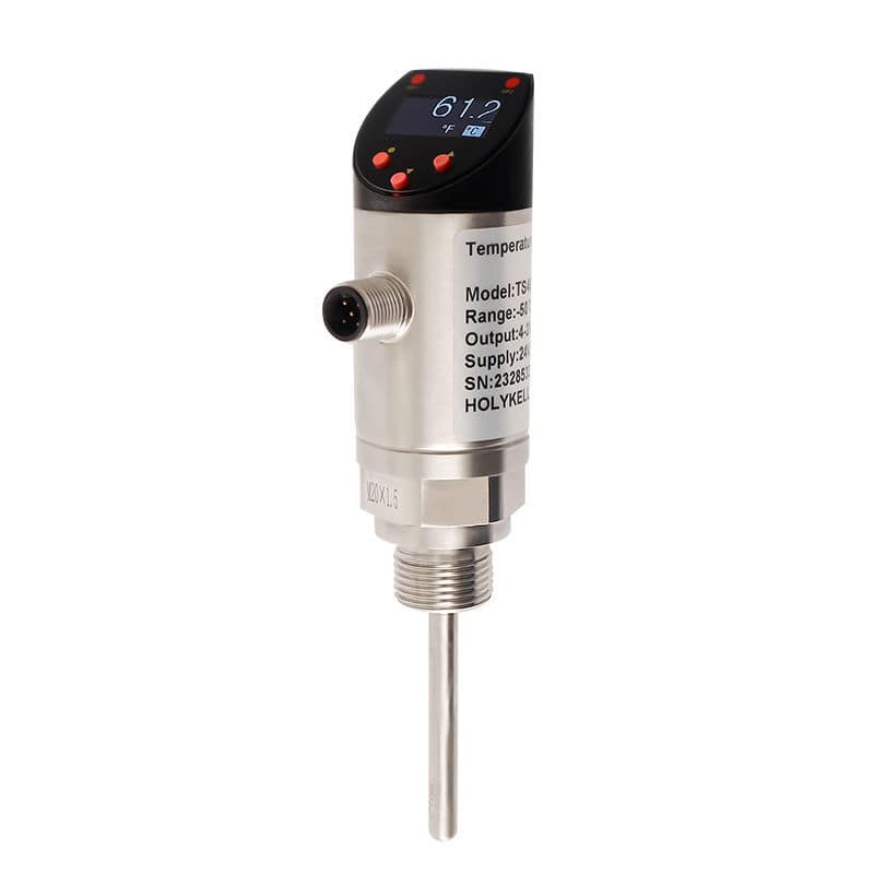 Electronic temperature switch - TS401 - Holykell - adjustable / M12 ...