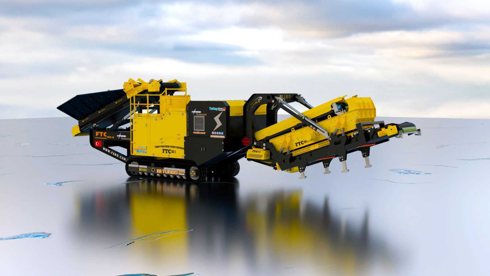 Mobile crusher - FTC-300S - Fabo Crushing Screening & Concrete Plants ...