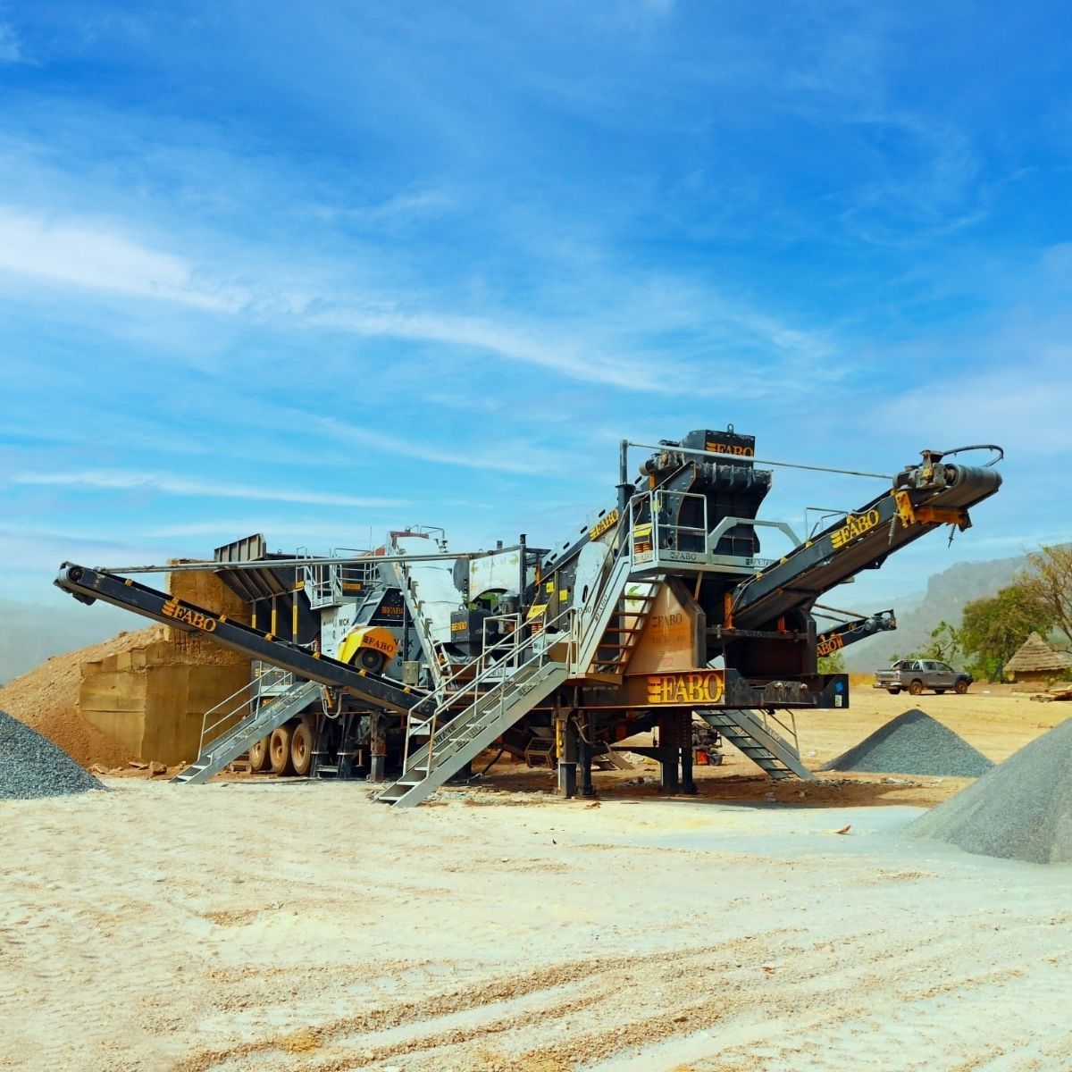 Jaw crushing and screening plant - MCK-60 - Fabo Crushing Screening ...