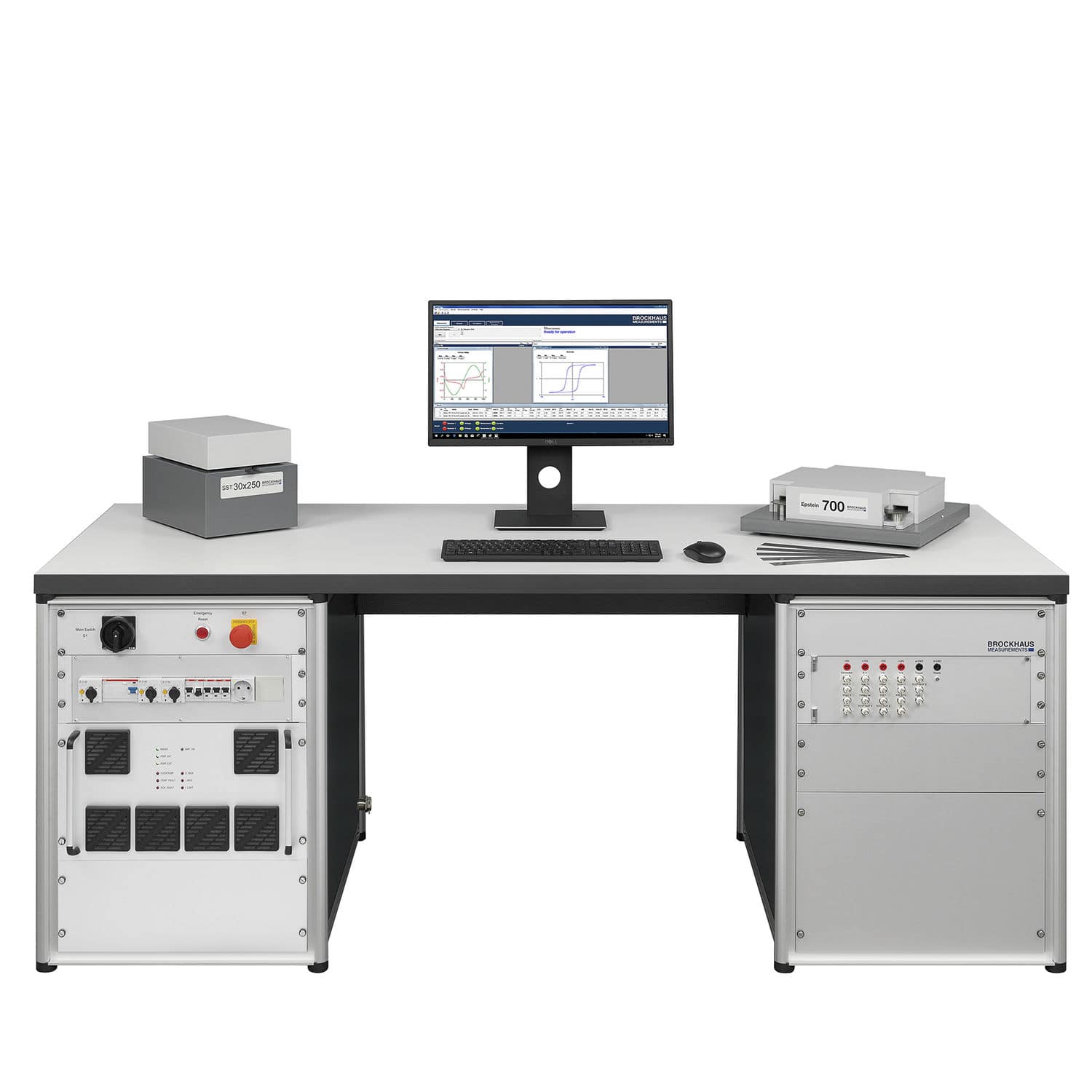 Electrical steel tester - MPG 100 - Brockhaus - magnetic field ...