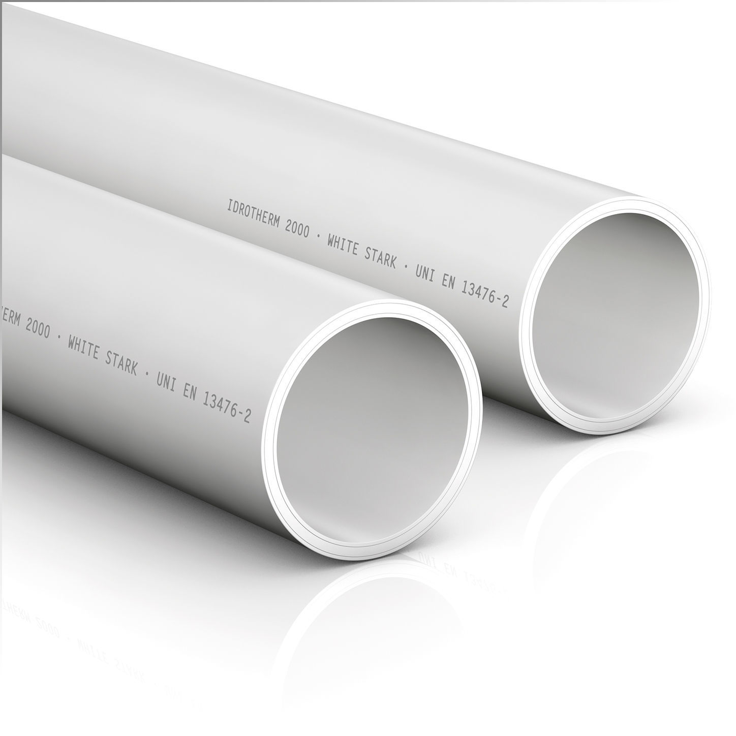 Hydraulic pipe - WHITE STARK - Idrotherm 2000 - polyethylene (PE ...