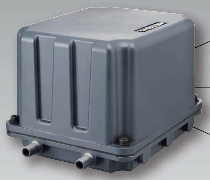 Diaphragm pump - KP series - HIBLOW - air / electric / stationary