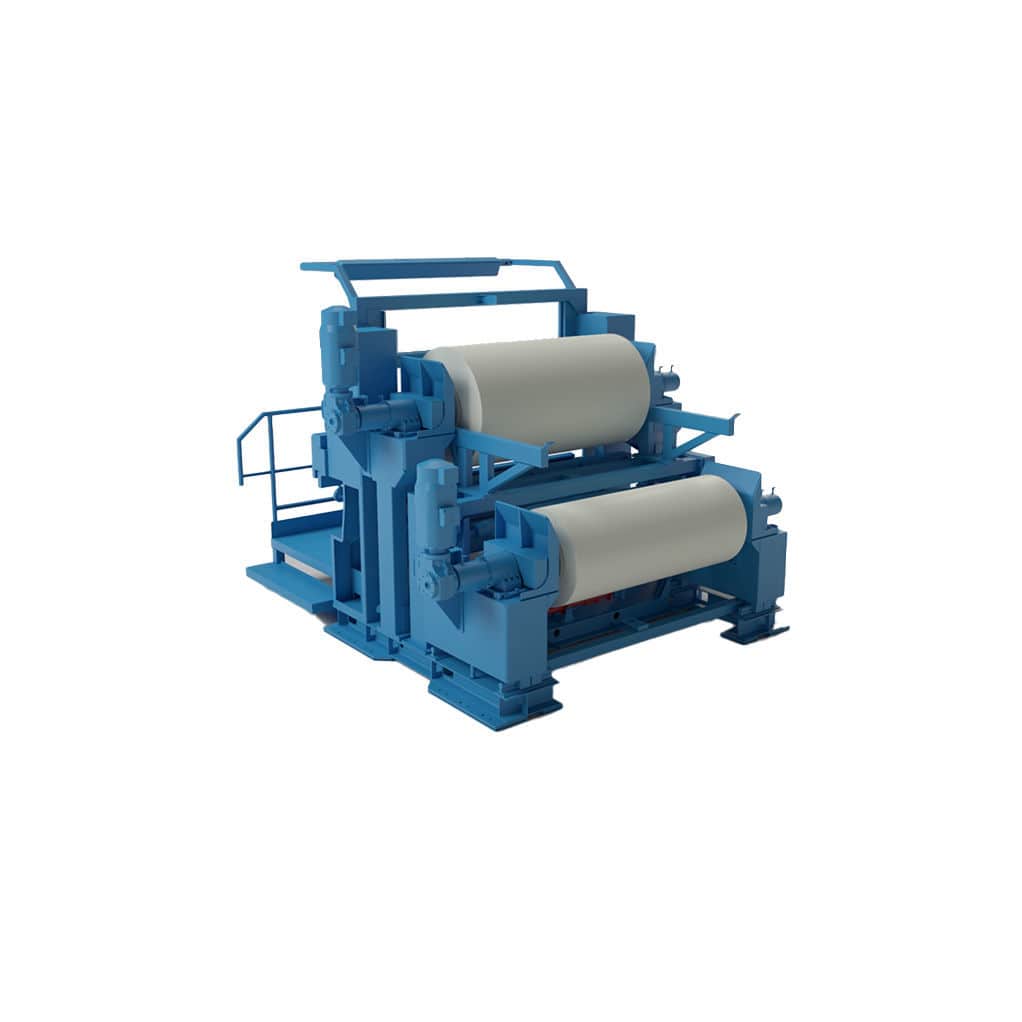 Automatic unwinding-rewinding machine - Erhardt + Leimer