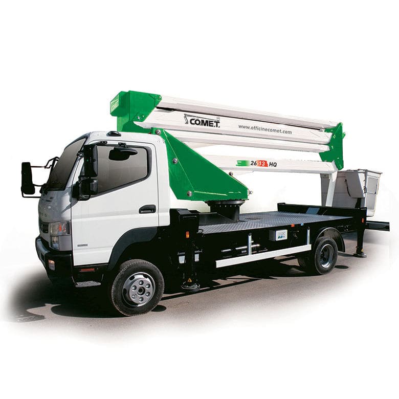 Truck-mounted articulated boom lift - 26 | 2 | 13 HQ JIB - CO.ME.T ...