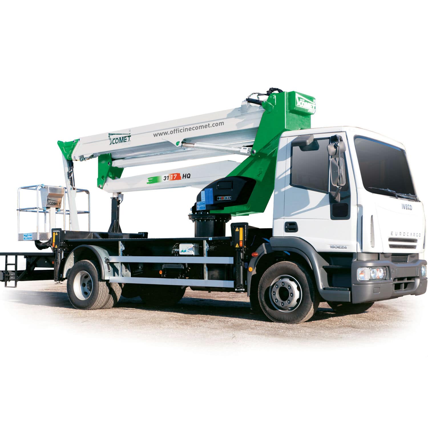 Truck-mounted articulated boom lift - 31 | 2 | 17 HQ JIB - CO.ME.T ...