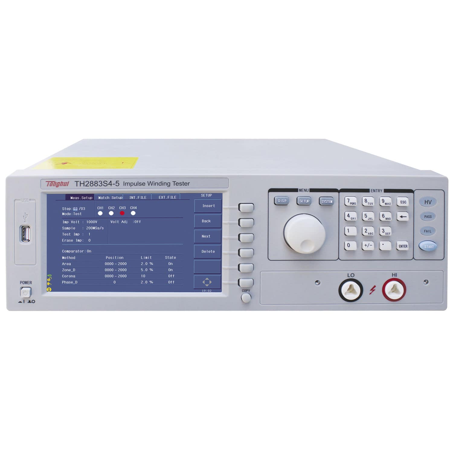 Voltage impulse tester - TH2883S4-5 - Changzhou Tonghui Electronic Co ...