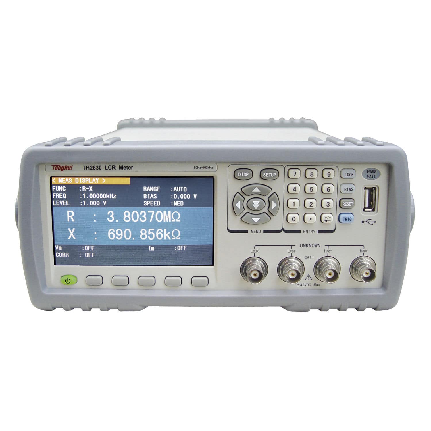 Benchtop LCR meter - TH2830 - Changzhou Tonghui Electronic Co., Ltd.
