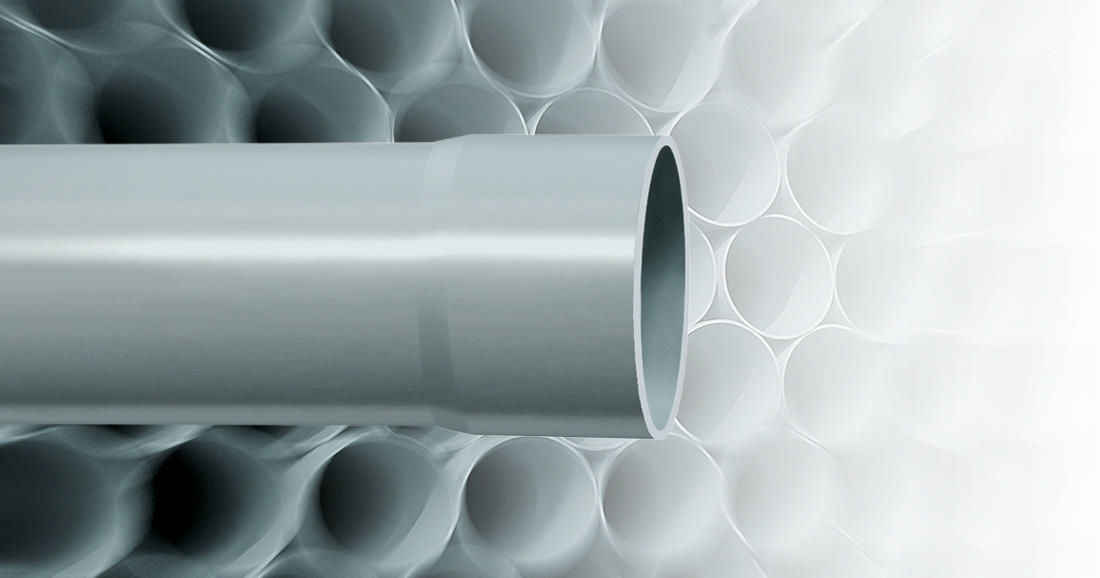 Water tube - CR series - Stabilplastic SPA - PVC / building / smooth