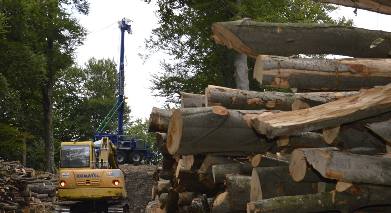 Uphill and downhill logging yarder - TG 860 - greifenberg teleferiche ...