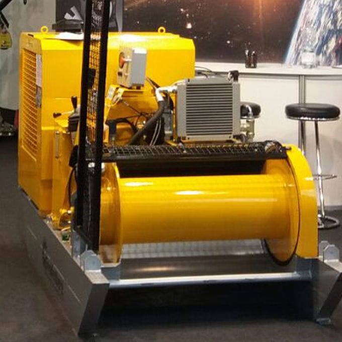 Hydraulic winch - VFE 1200 - greifenberg teleferiche - with combustion ...