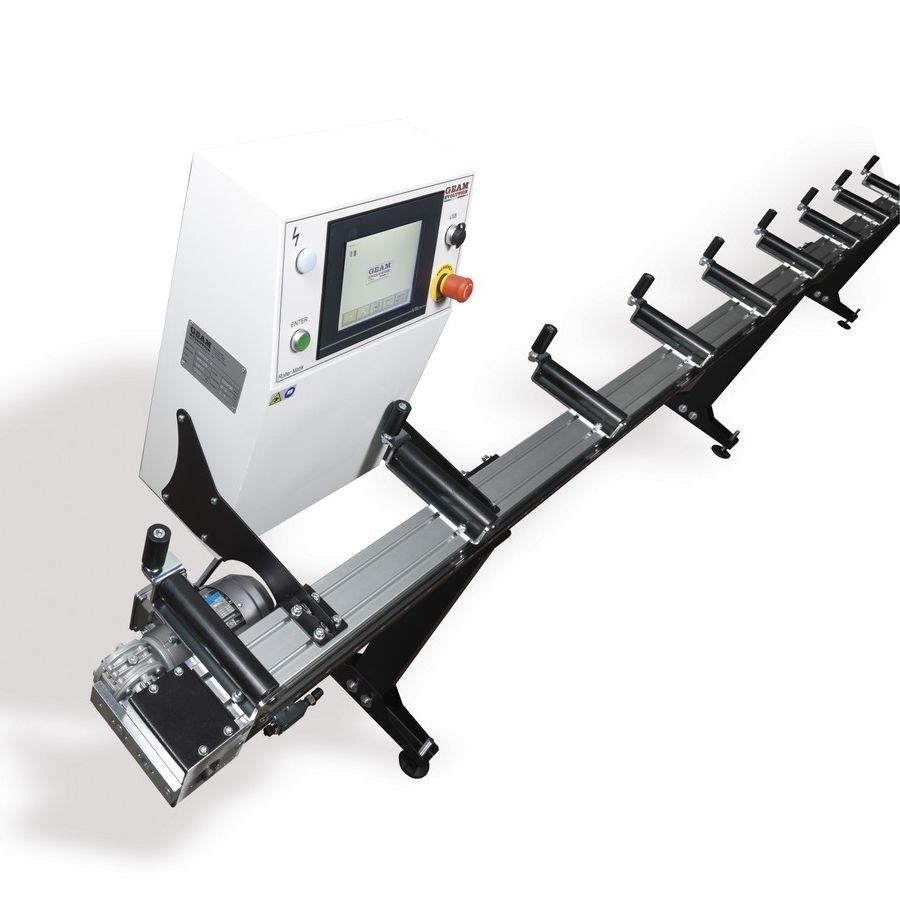 Run-out roller table - ROLLER MATIK - geam evolution srl