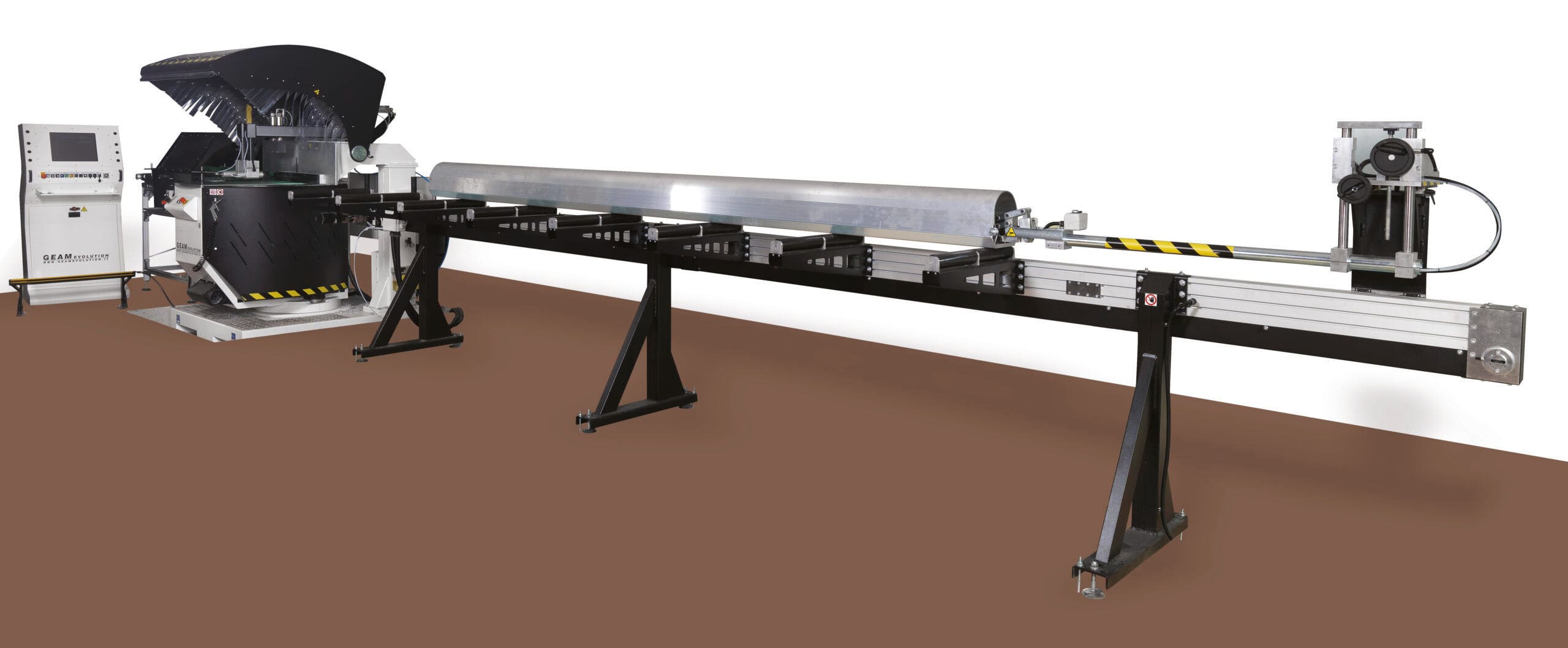 Aluminum profile processing line - MANTA 850 CNC - geam evolution srl ...