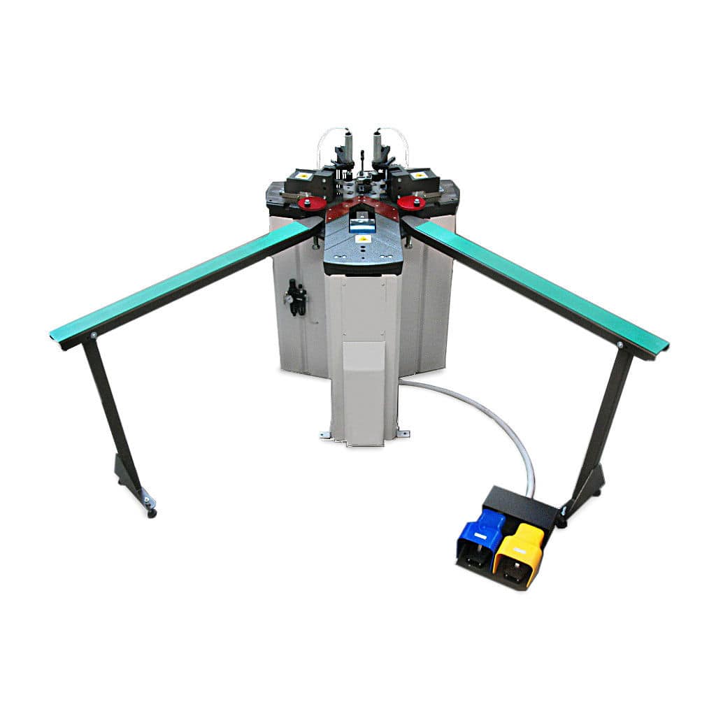 Profile corner crimping machine - CRAB 1 - geam evolution srl - semi ...