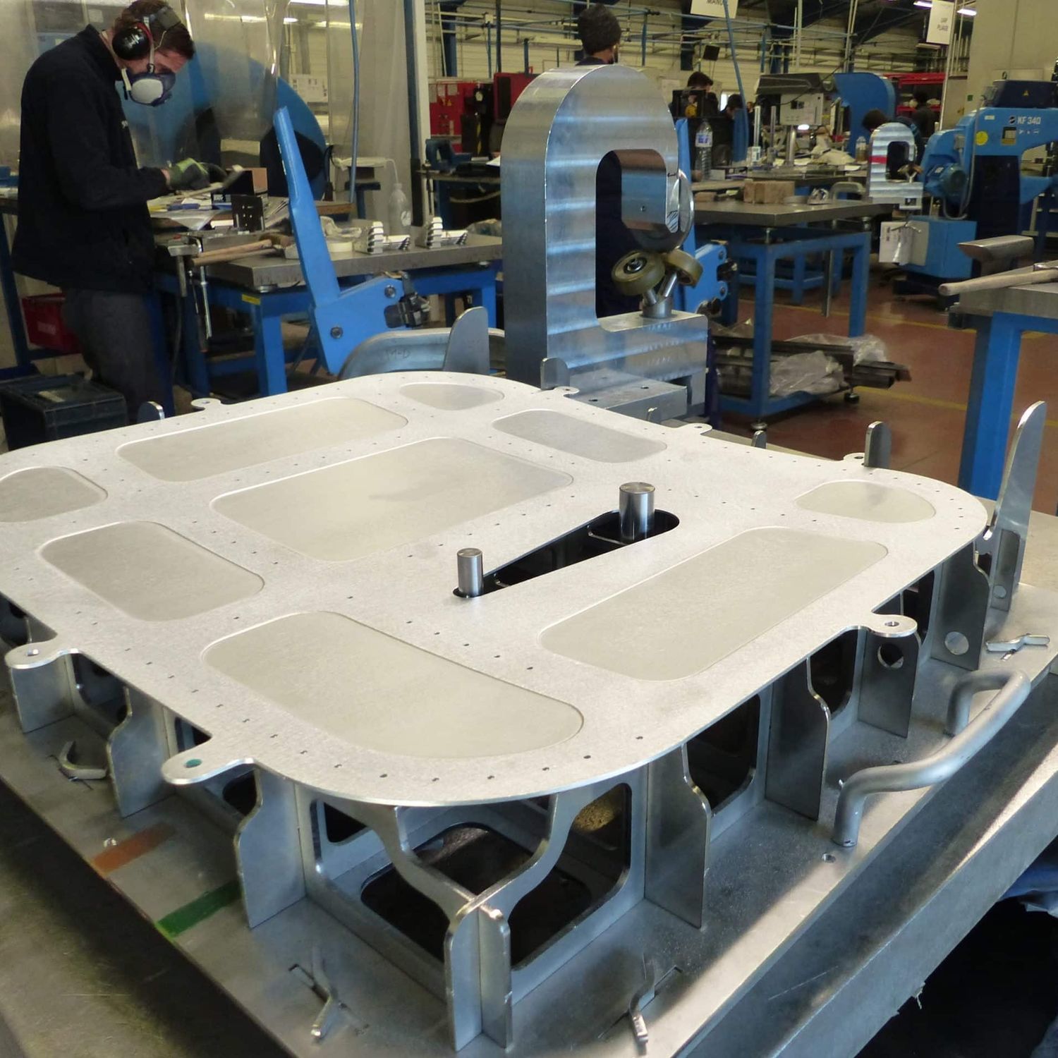 Assembly for the aeronautical industry - Mecachrome - steel / stainless ...