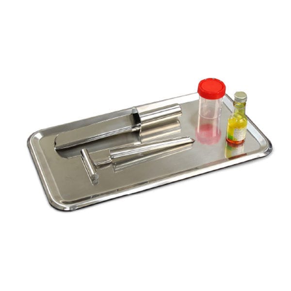 Stainless steel tray - A674 series - Sampling Systems Ltd - for laboratory