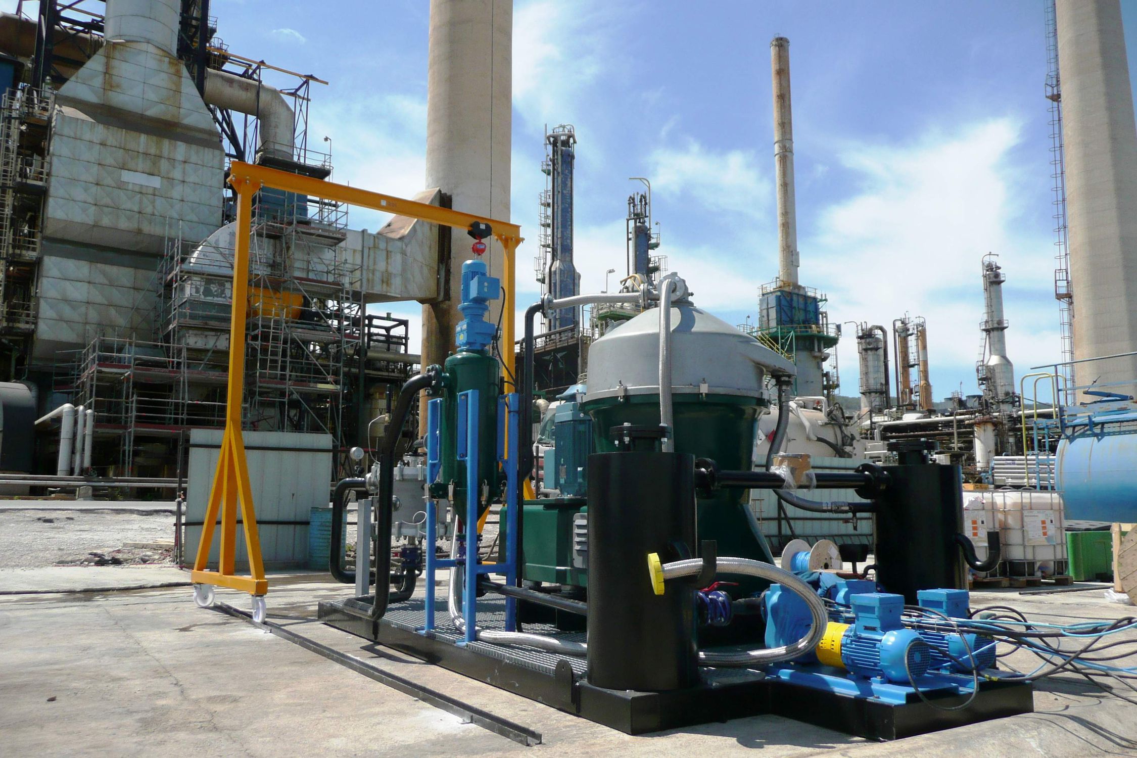 Liquids separator - C series - E2SE - for solids / disc stack / for the ...