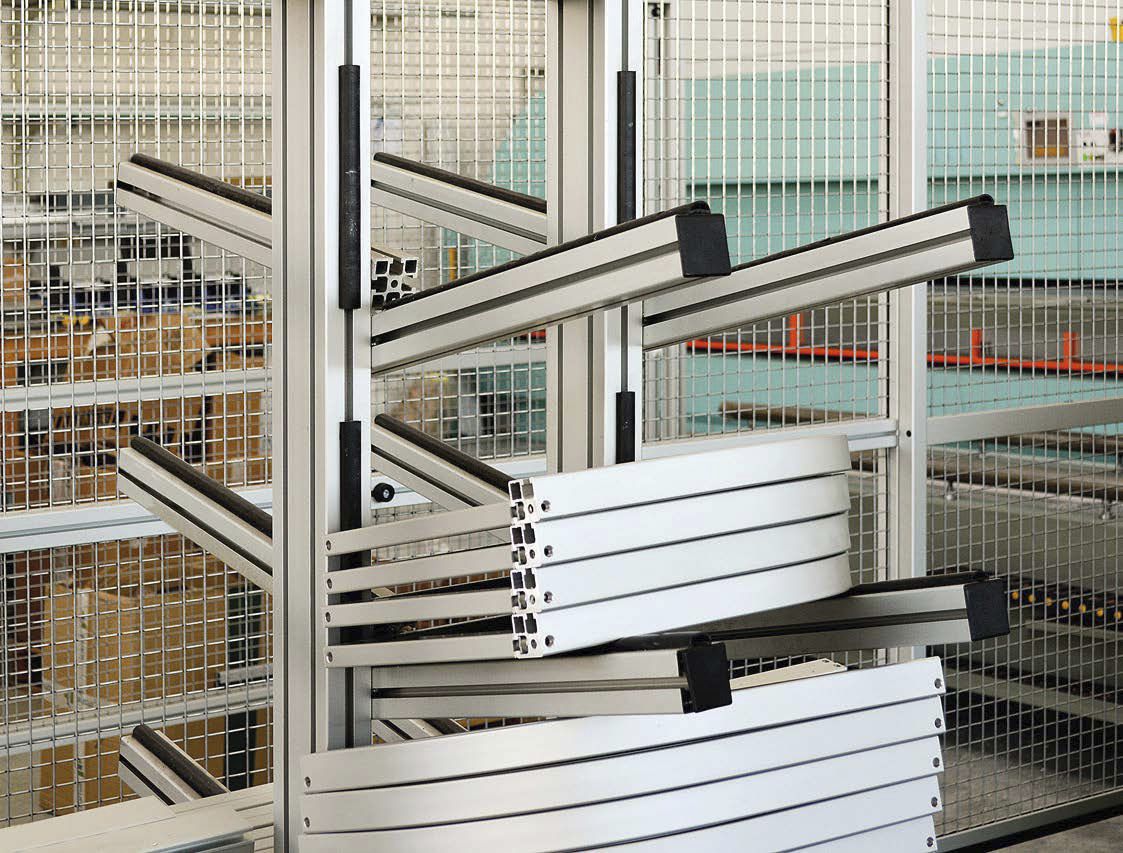 Aluminum profile system - 40 series - Milper sas