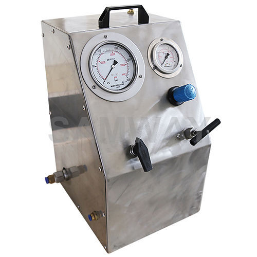 Pressure test bench - PHT2500 - WUXI SAMWAY CO.,LTD - manual ...