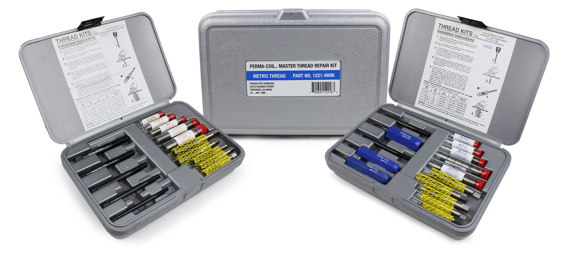 Thread repair kit - 1221-MMK/1208 series - KATO Fastening Systems