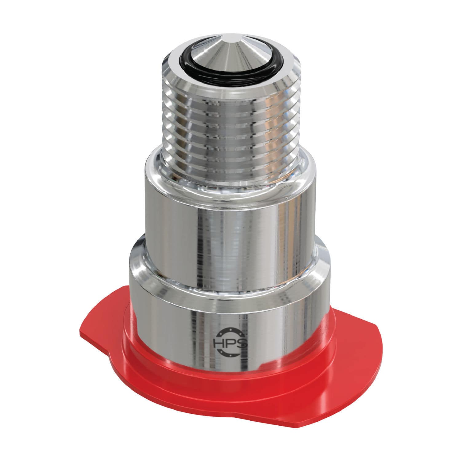 Fitting with valve - HPS International - hydraulic / socket / threaded