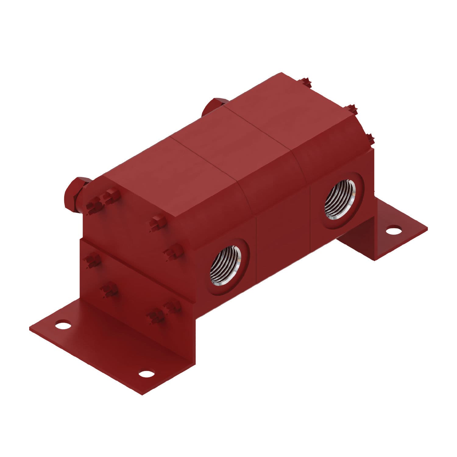 Gear flow divider - DR2-2 - HPS International - 2-way / hydraulic / for ...