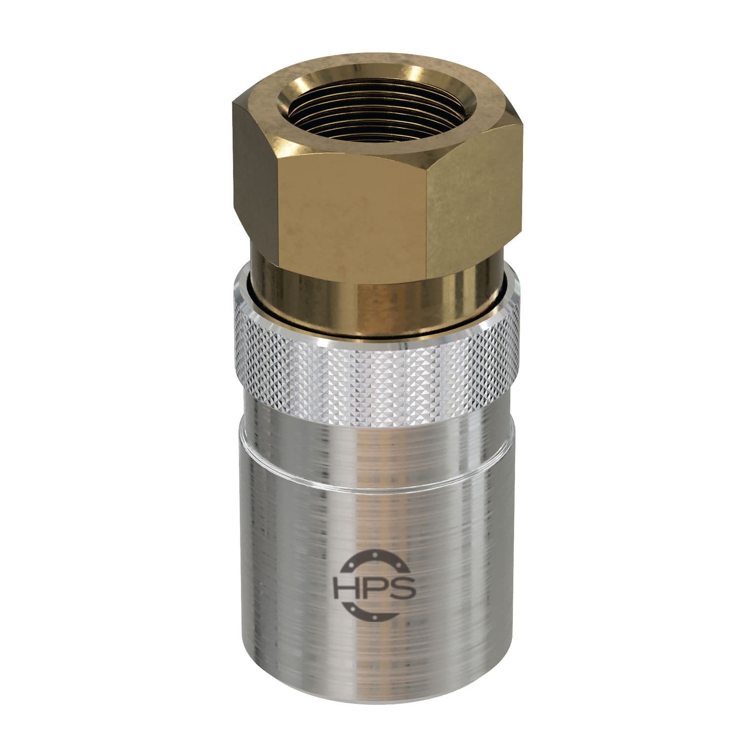 Female fitting - HPS International - hydraulic / socket / tapped