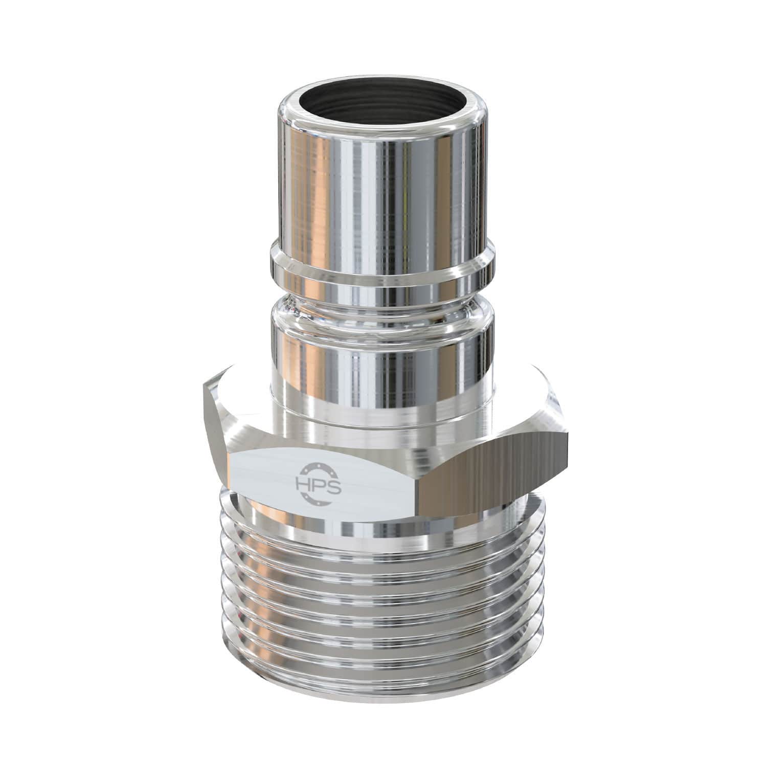 Bulkhead fitting - HPS International - hydraulic / threaded / straight