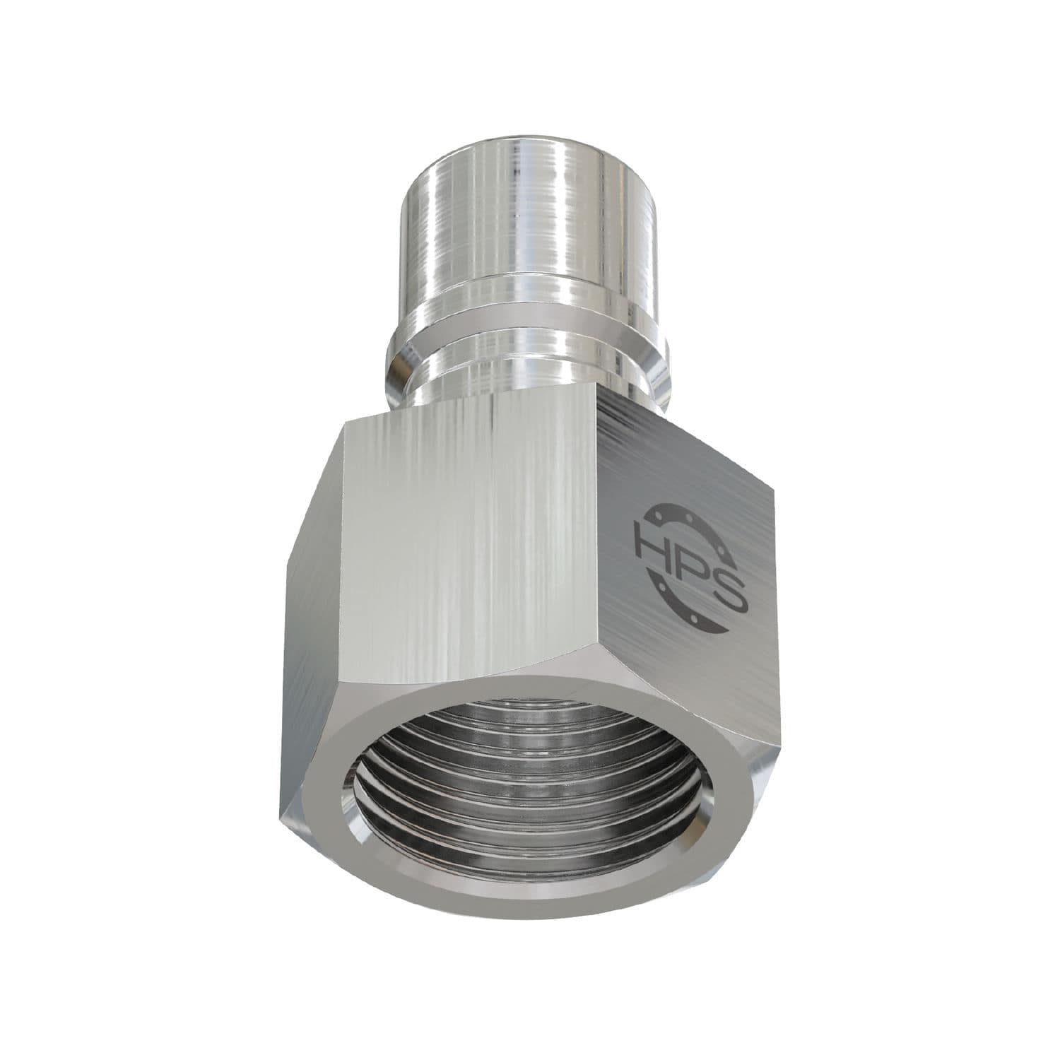 Bulkhead fitting - HPS International - hydraulic / tapped / straight